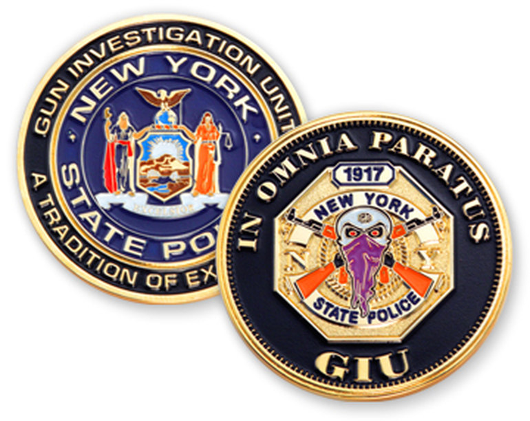 Black Enamel and Gold Plating Make Outstanding Custom Challenge Coins ...