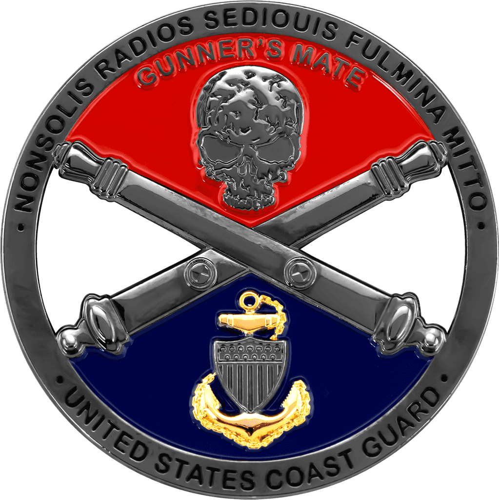 Custom Coast Guard Challenge Coins | USCG Coins - Signature Coins