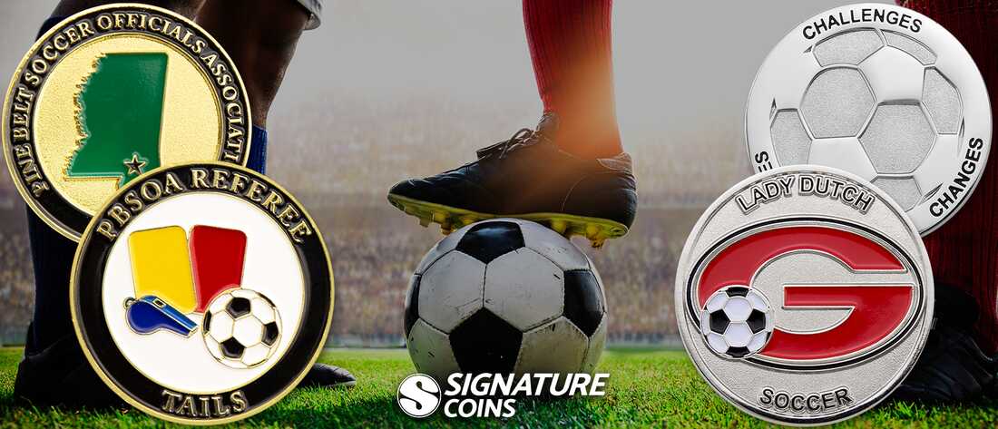 Sports Challenge Coins - Signature Coins