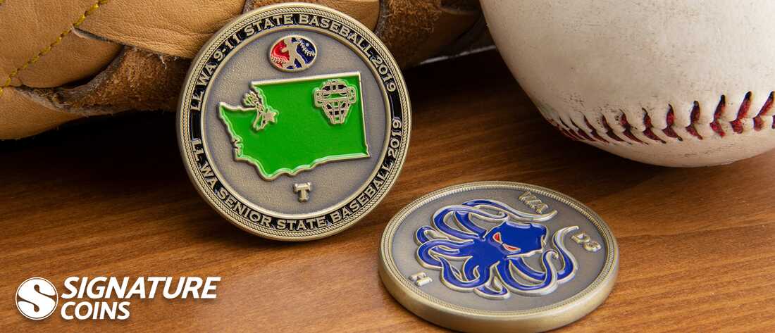 Sports Challenge Coins - Signature Coins