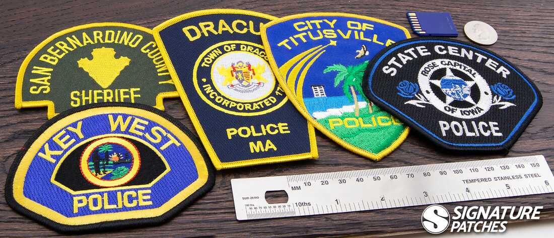 Police Patches - Signature Patches