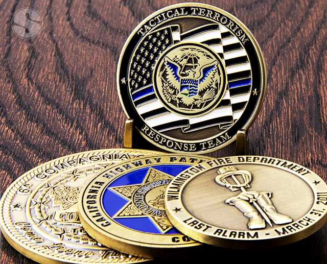 Sports Challenge Coins - Signature Coins