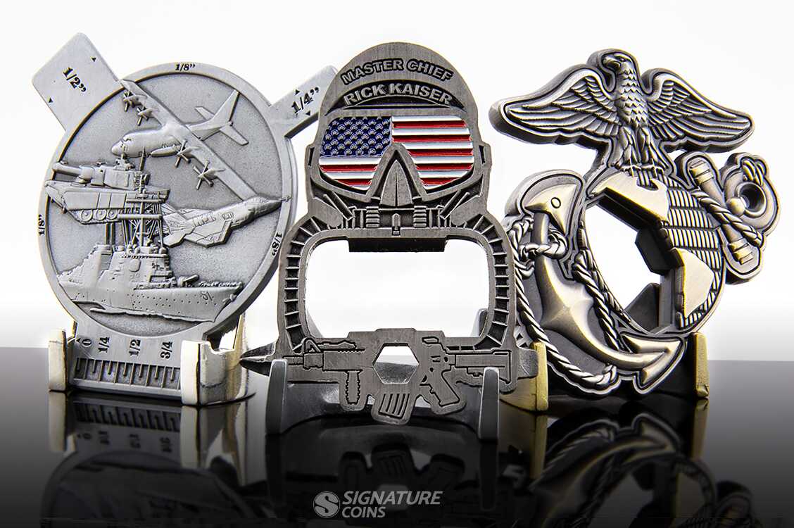 Dog Tag Challenge Coins - Signature Coins