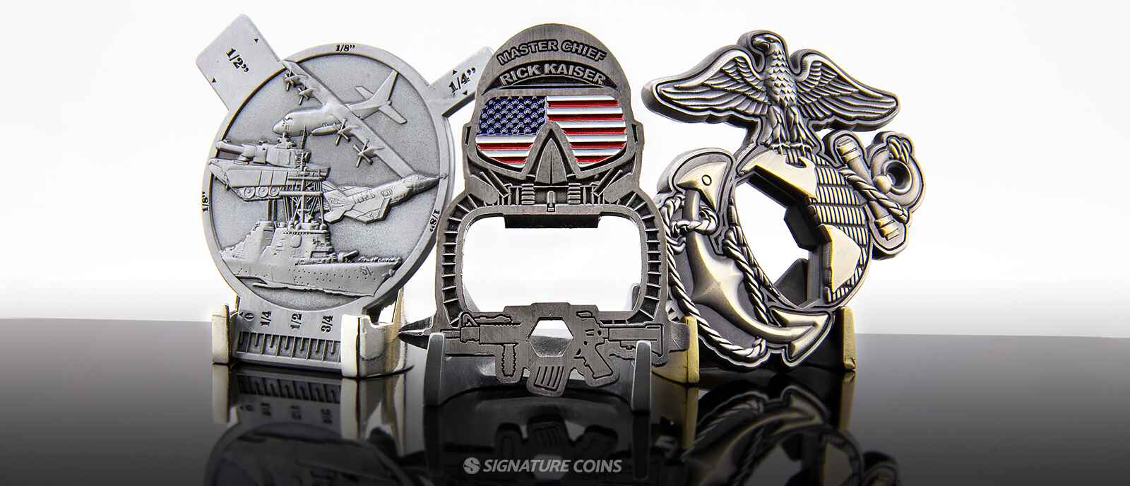 Multi Tool Challenge Coin - Signature Coins