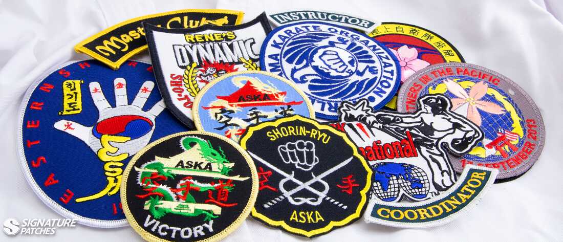 Martial Arts Patches - Signature Patches