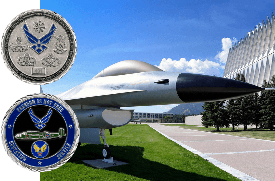 Air Force Academy Challenge Coins - Signature Coins