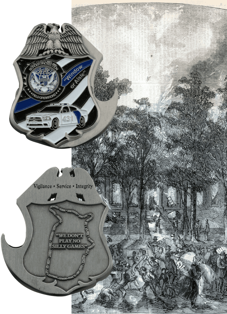 Bronx County Sheriff Department Challenge Coins - Signature Coins