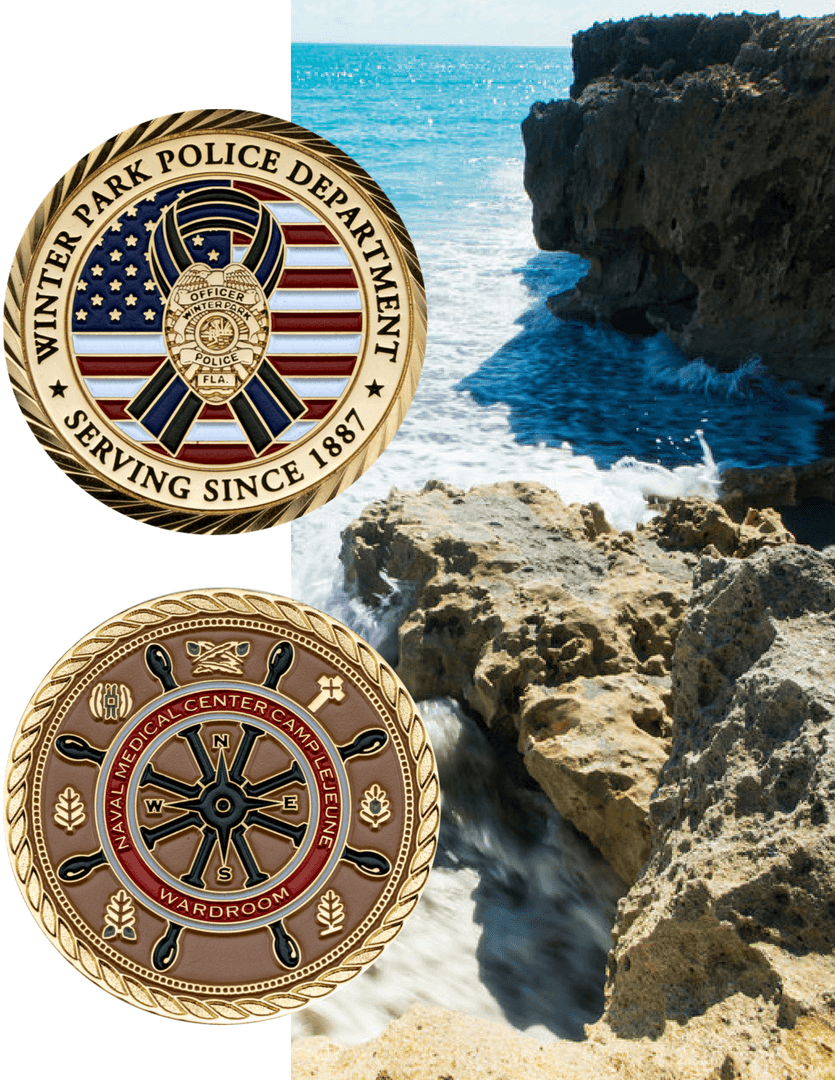 Custom Florida Challenge Coins - Signature Coins