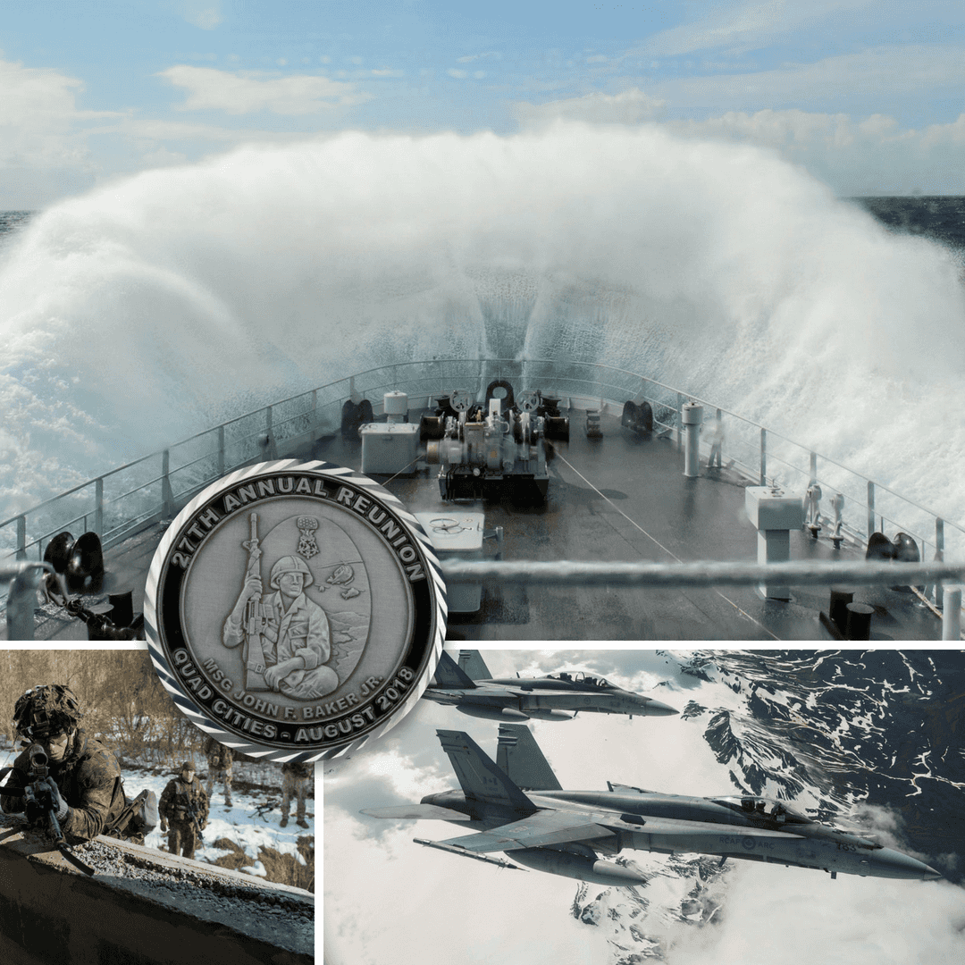 Canadian Armed Forces Challenge Coins - Signature Coins