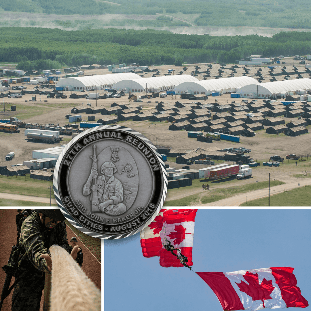 Canadian Army (Armé Canadienné) Challenge Coins - Signature Coins