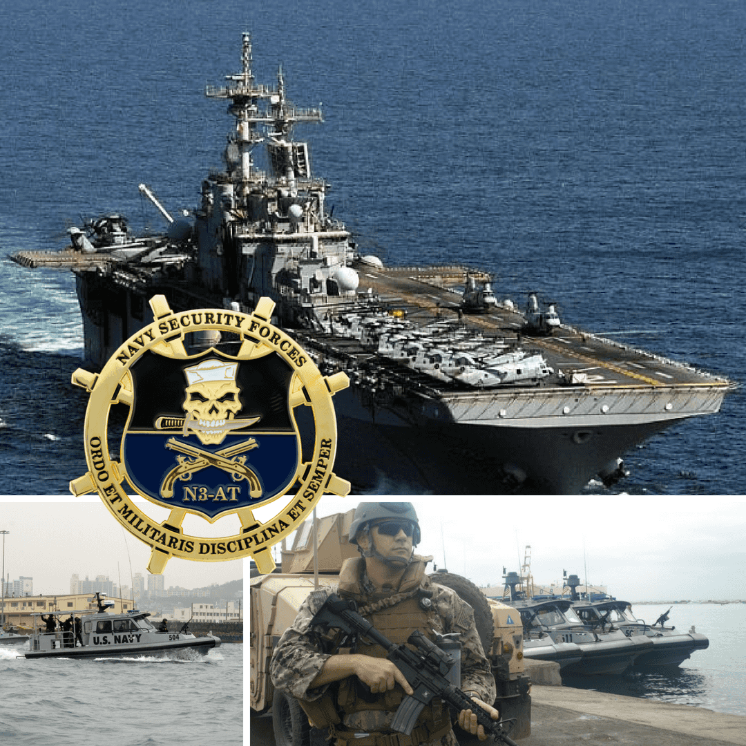 Naval Coastal Warfare Squadron Challenge Coins - Signature Coins
