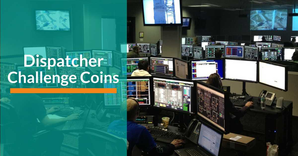 Dispatcher Challenge Coins - Signature Coins
