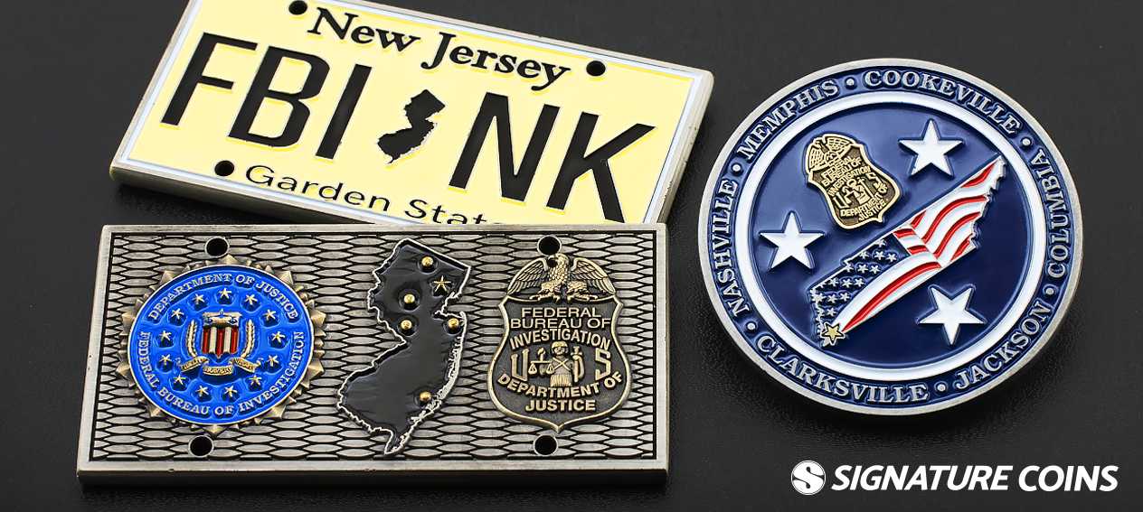 FBI Challenge Coins - Signature Coins