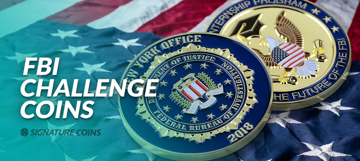 FBI Challenge Coins - Signature Coins