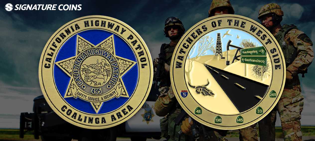 State Police Challenge Coins - Signature Coins